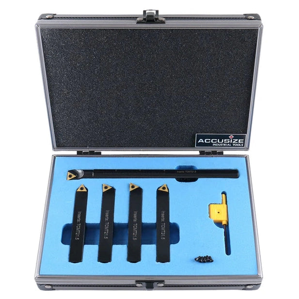 Accusize - "4+1" Pc Mini Tool Holder and Boring Bar Set – Great Western Saw