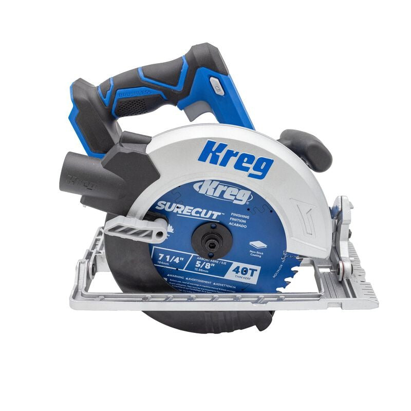 Kreg KPTCS725A 20V Ionic Drive™ 7-1/4" Circular Saw (Tool Only) – Great ...