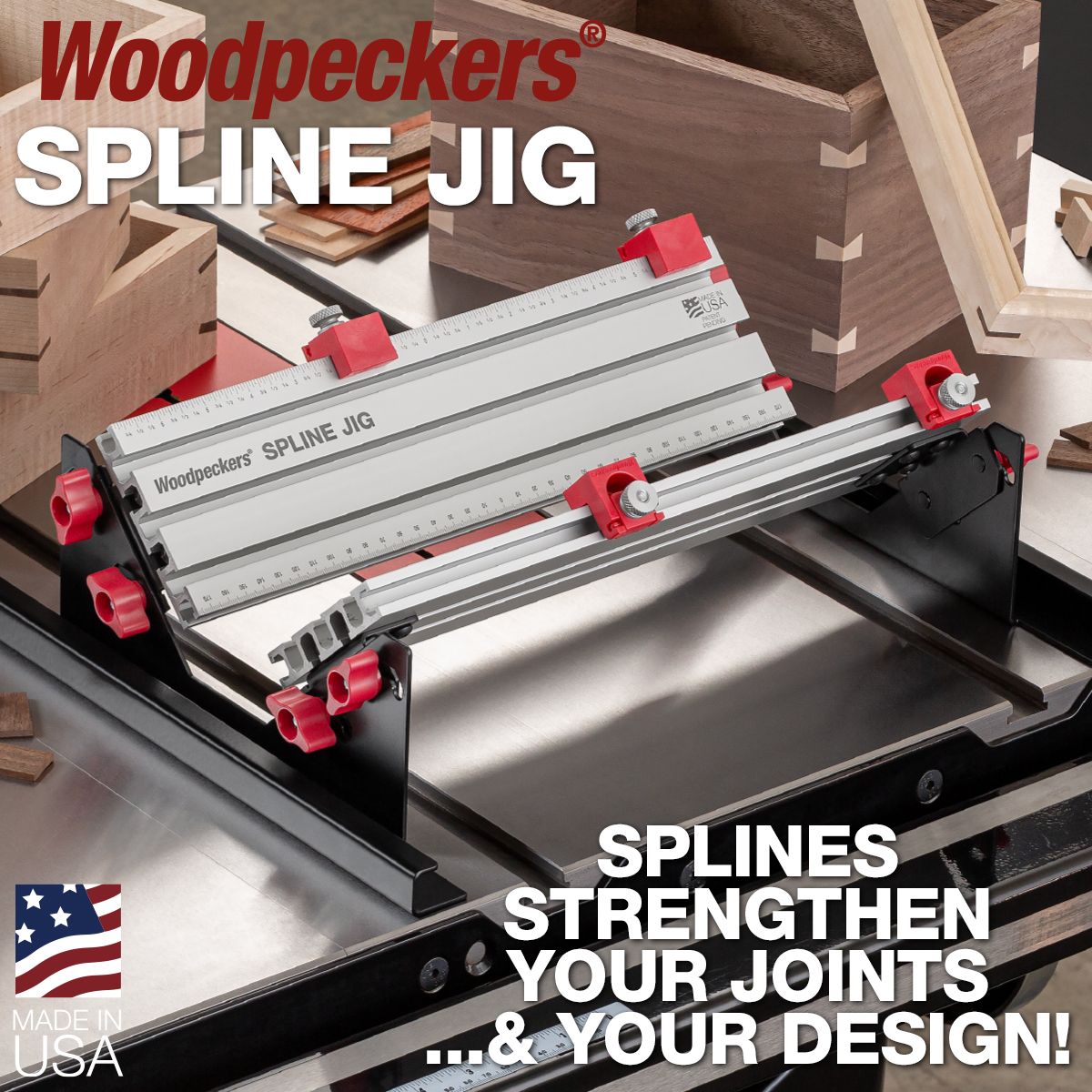 Woodpeckers Spline Jig – Great Western Saw