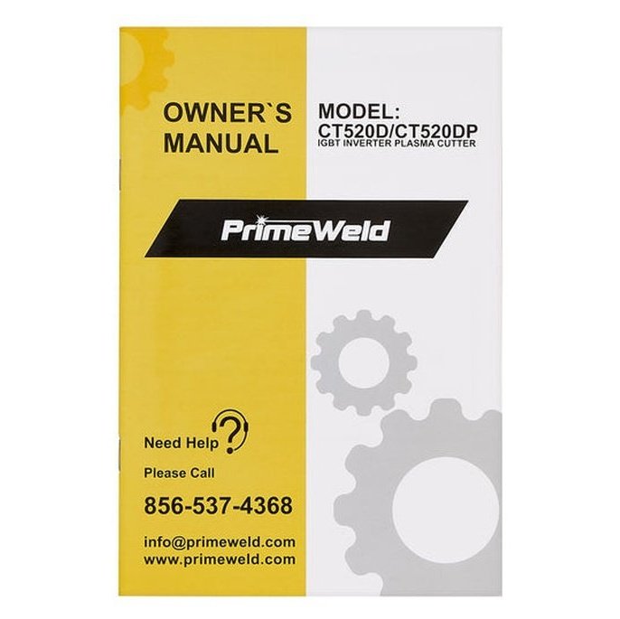 PrimeWeld CT520DP 50A Pilot Arc Plasma Cutter – Great Western Saw