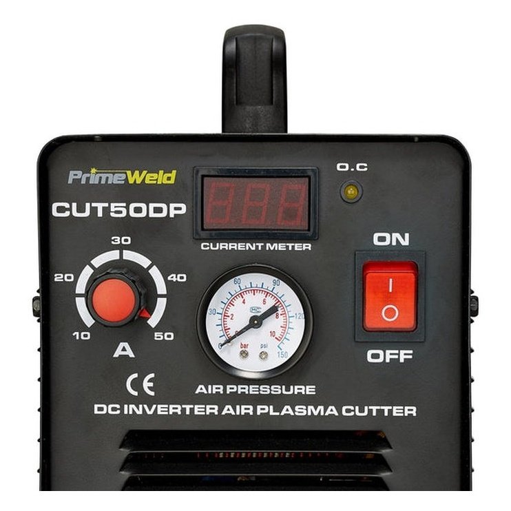 PrimeWeld CUT50DP 50-Amp 110v/220v Plasma Cutter – Great Western Saw