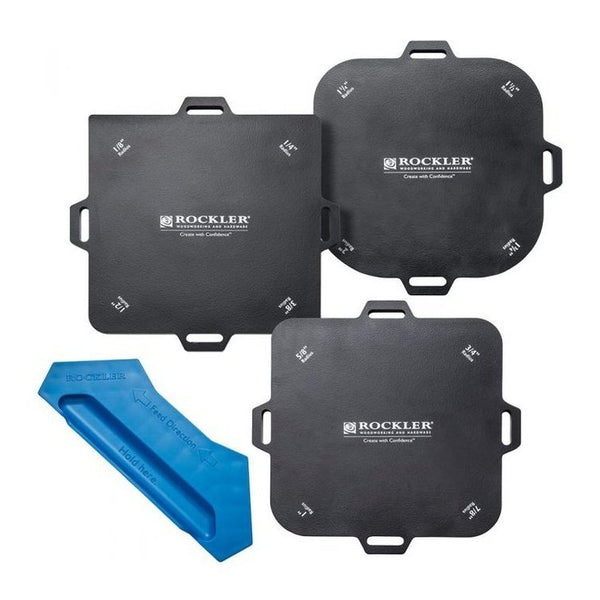 Rockler Corner Radius Routing Templates – Great Western Saw
